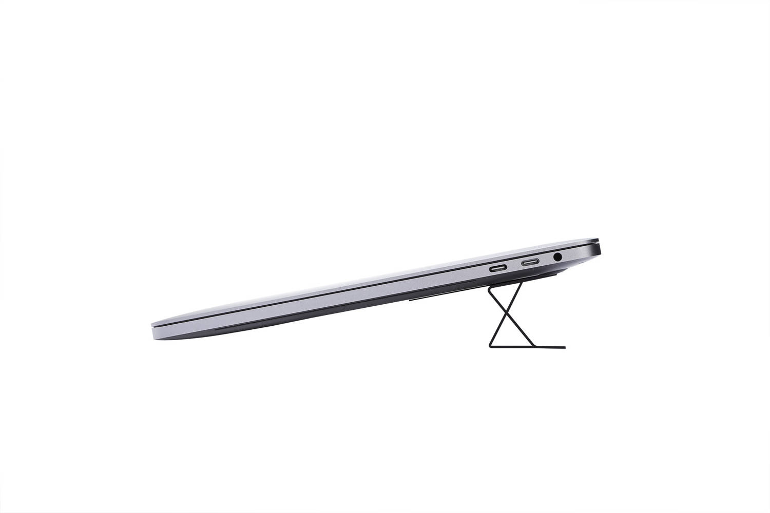 MOFT Laptop Stand | Mini Version of 15° - Silver | Mac \ MacBook Air Mac \ MacBook Pro Retina ...